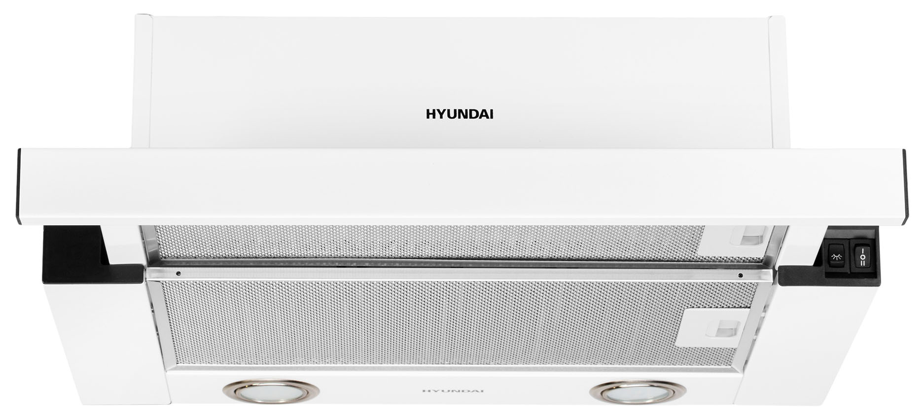 Вытяжка Hyundai HBH 5232 W белый купить по низкой цене в интернет ...